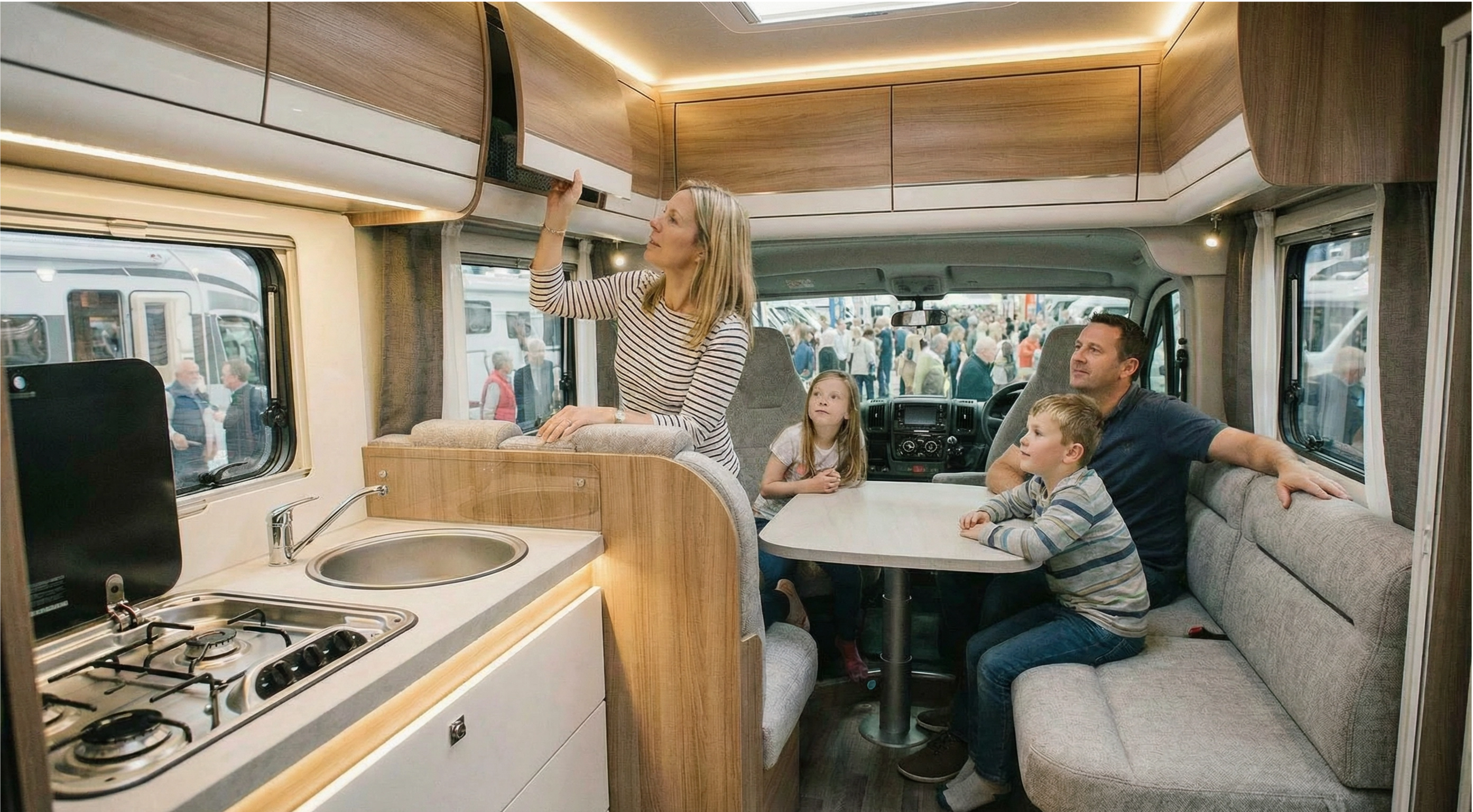 A survivor's guide to the NEC Motorhome and Caravan Show